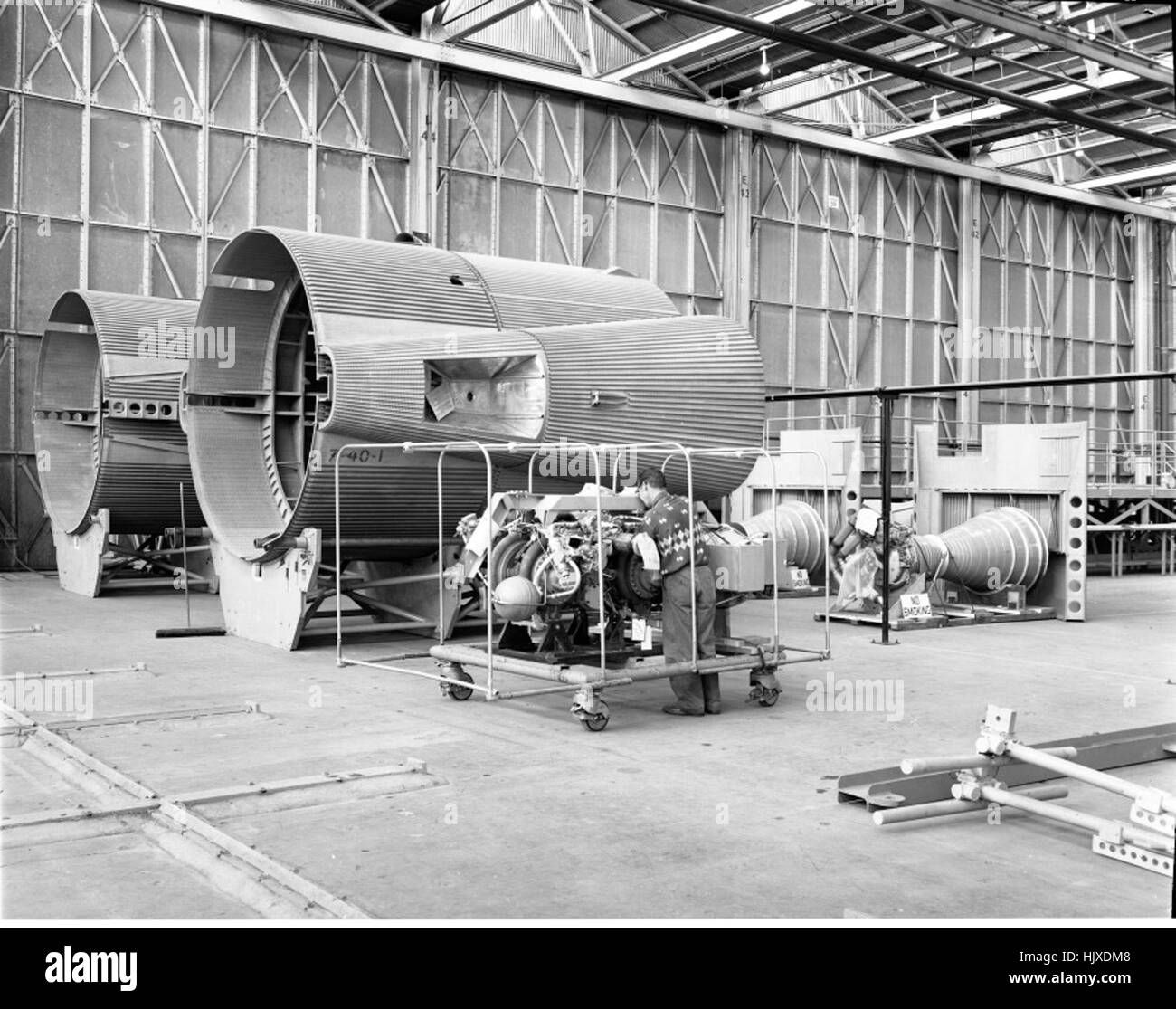 This collection of images illustrates the development and technical ...