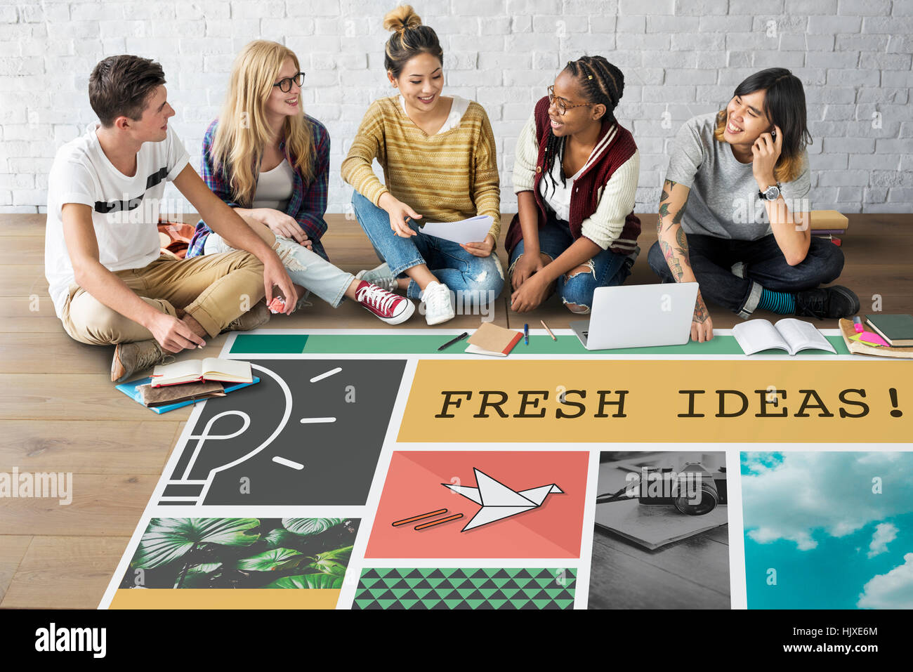 Fresh Ideas Inspiration Innovation Concept Stock Photo - Alamy