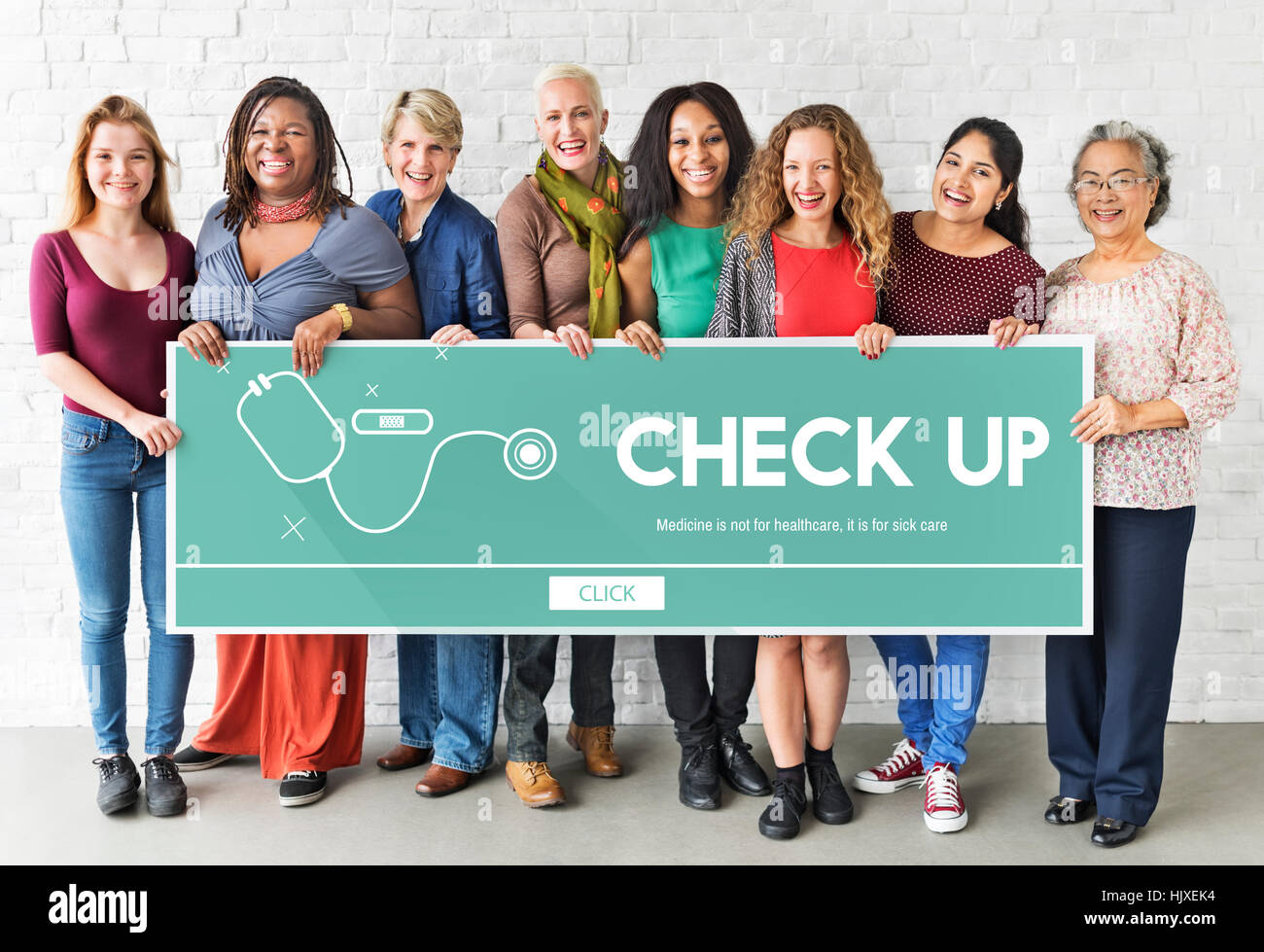 Medical Check Up Healthcare Concept Stock Photo - Alamy