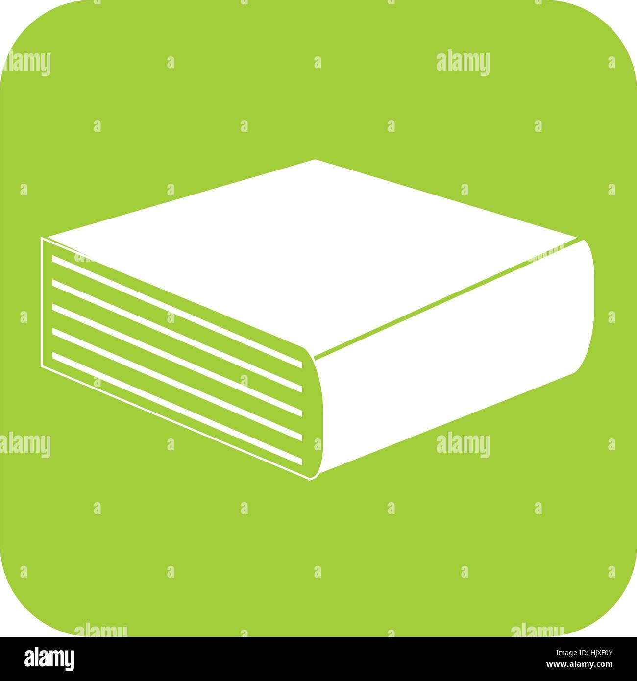 book reading button thumbnail image vector illustration design Stock ...