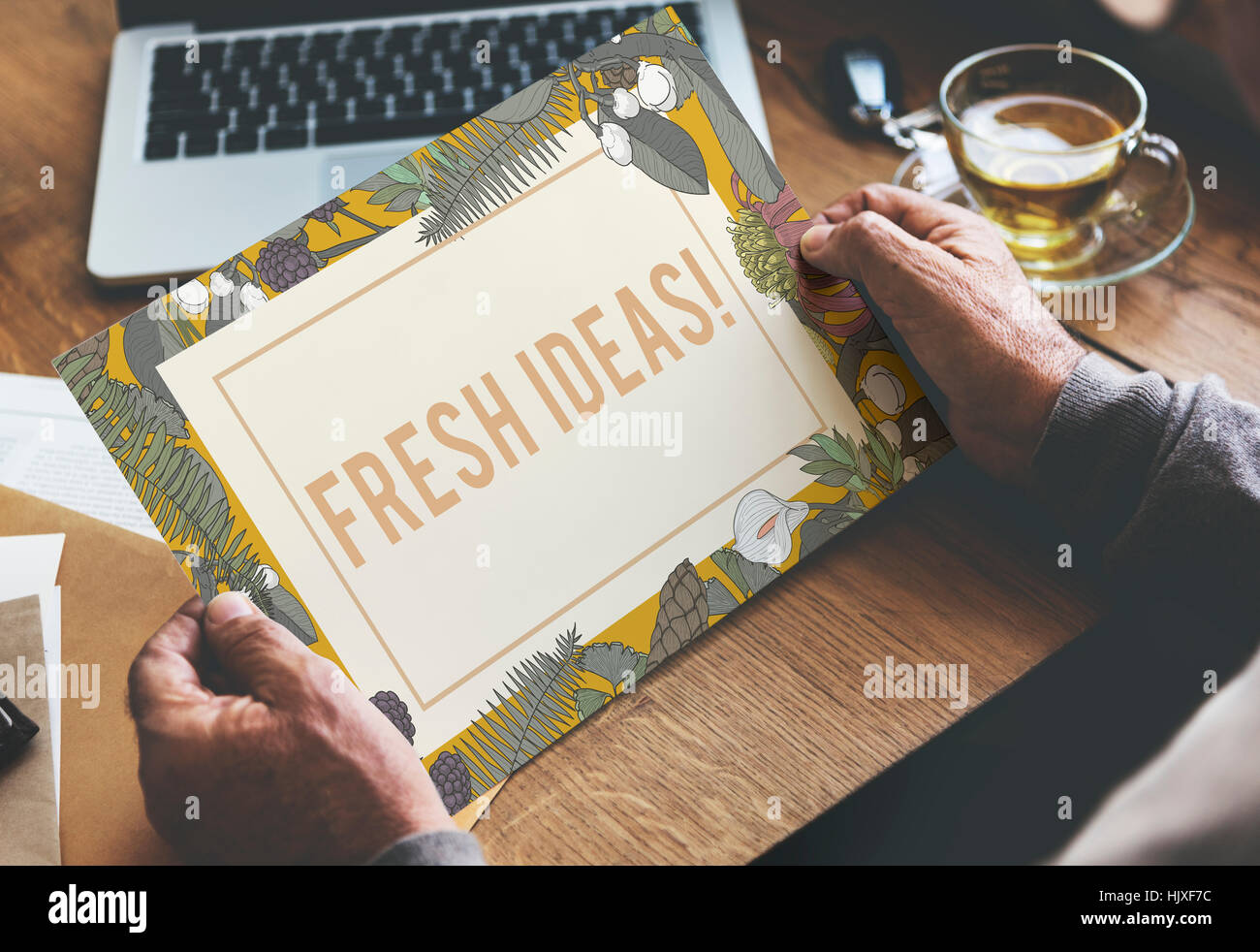 Fresh Ideas Design Be Creative Inspiration Concept Stock Photo - Alamy