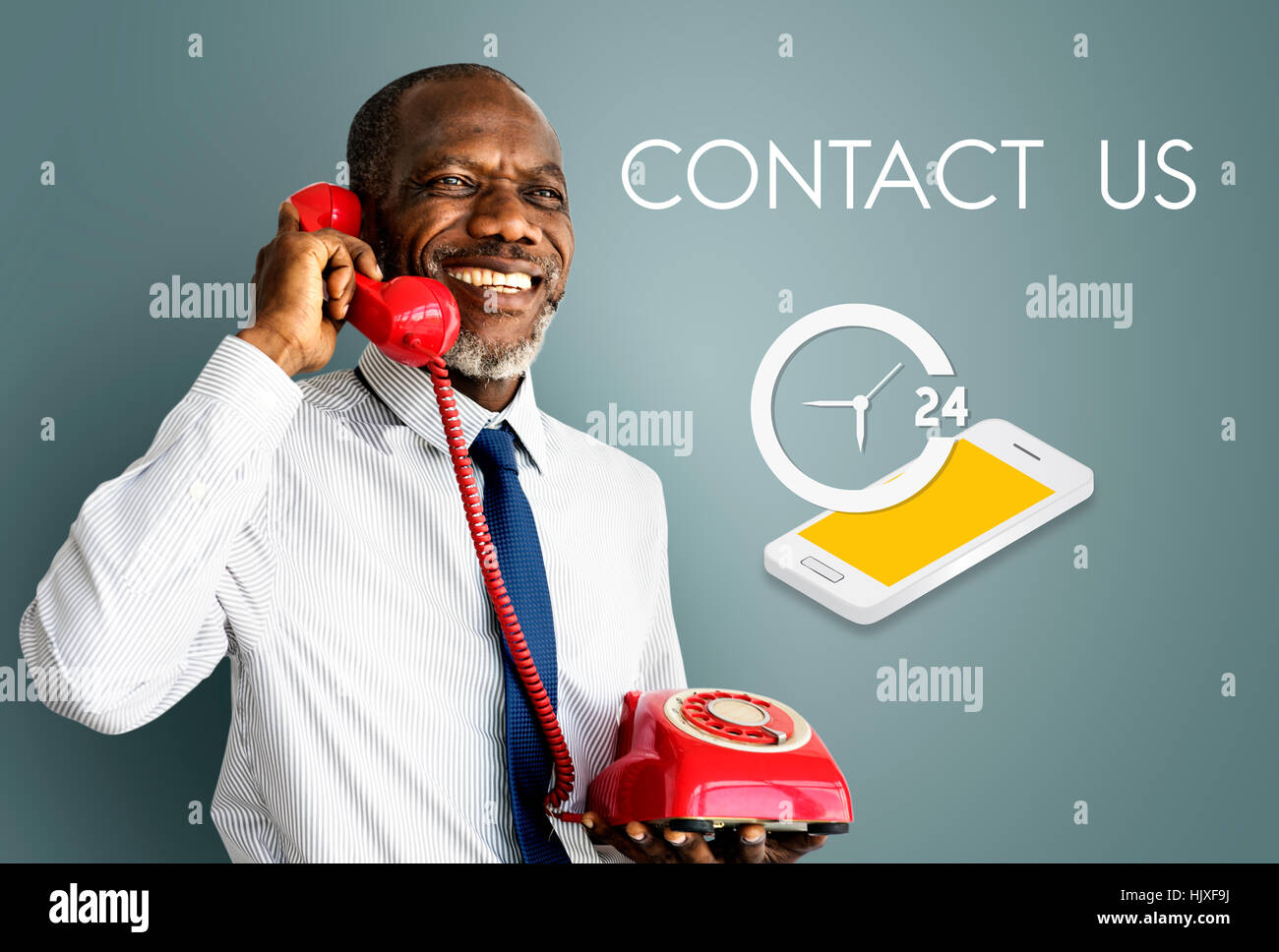 Customer Service Contact Us Support Information Concept Stock Photo - Alamy