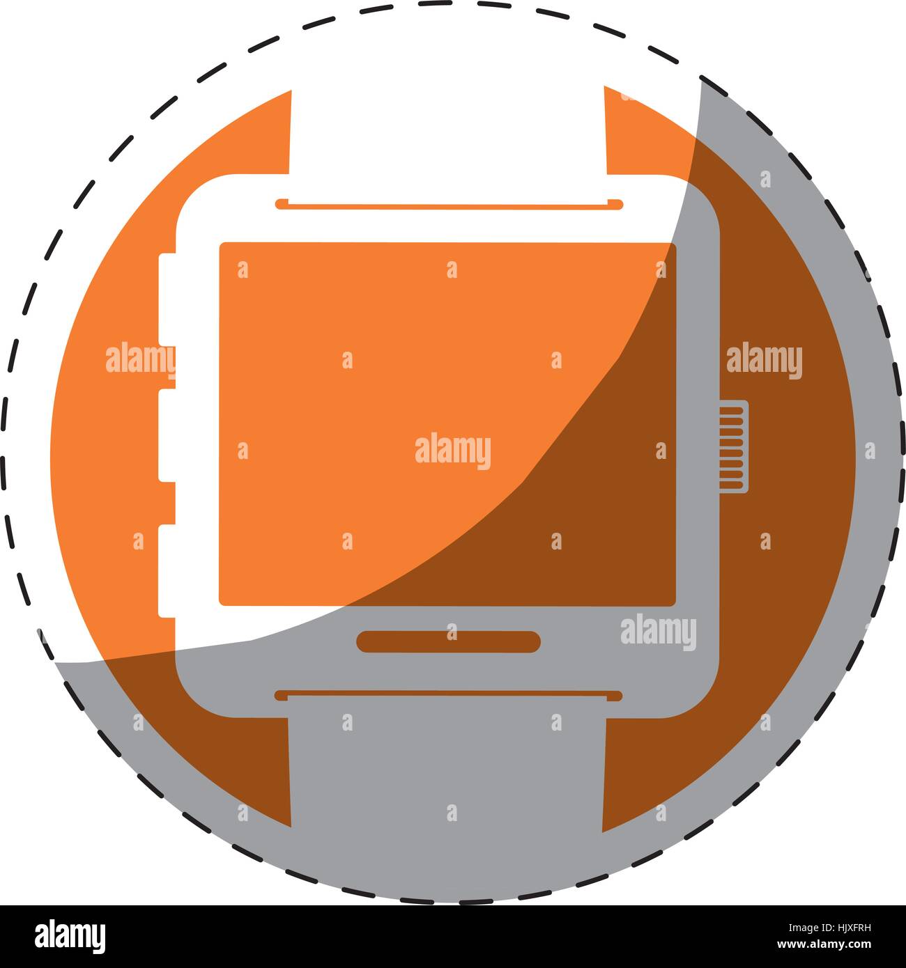 smartwatch button thumbnail icon imagevector illustration design Stock ...