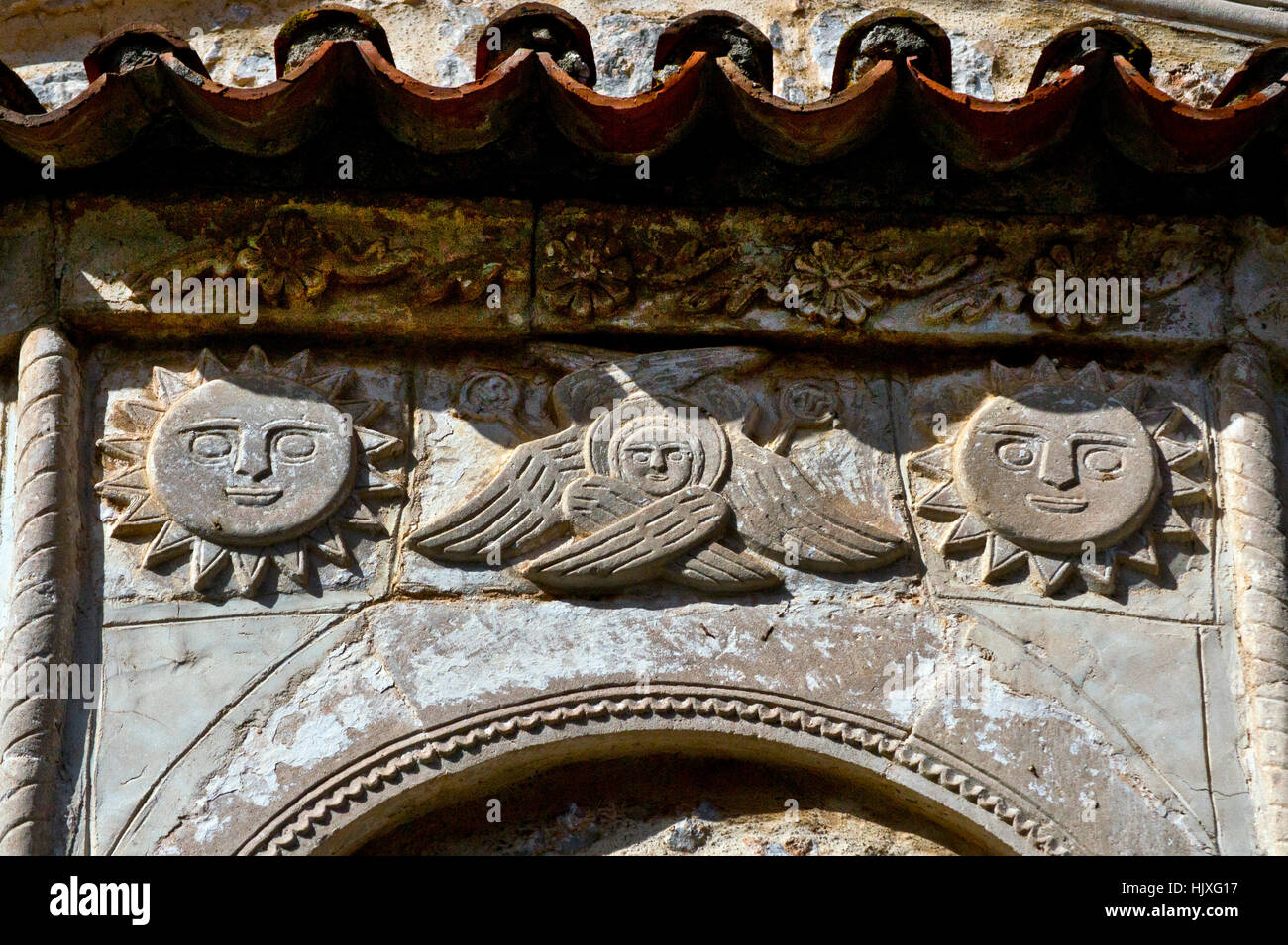 europe, greece, peloponnese, mani, areopoli, town Stock Photo - Alamy