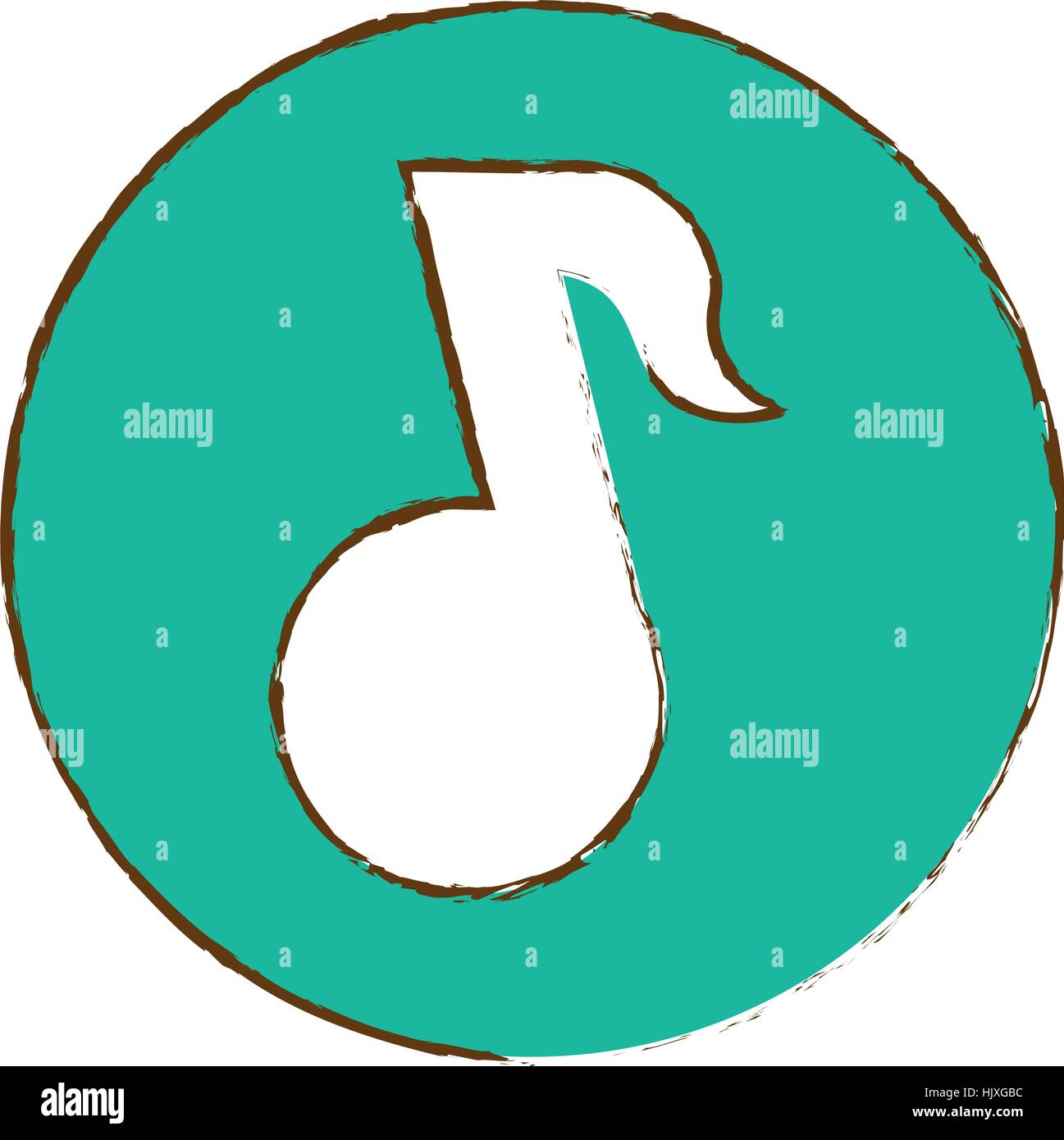 music player thumbnail icon image vector illustration design Stock ...
