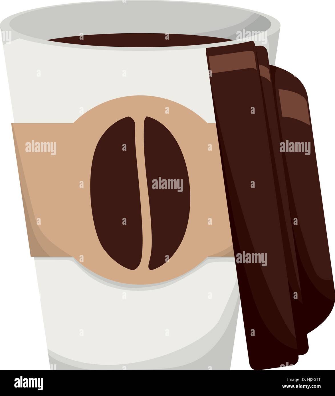 coffee related icons image vector illustration design Stock Vector ...