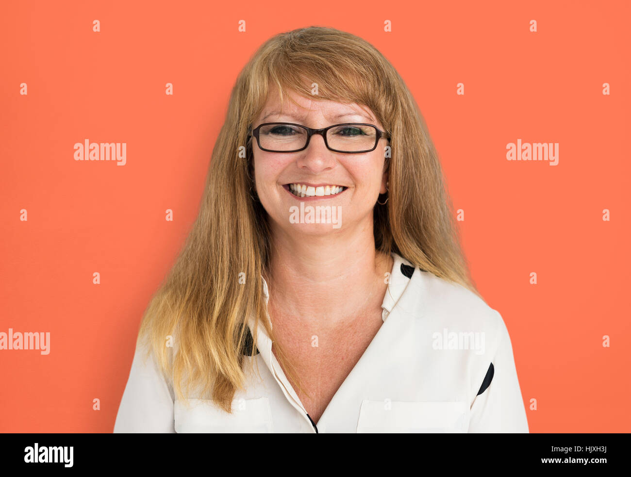 Lady Portrait Studio Shoot Concept Stock Photo - Alamy