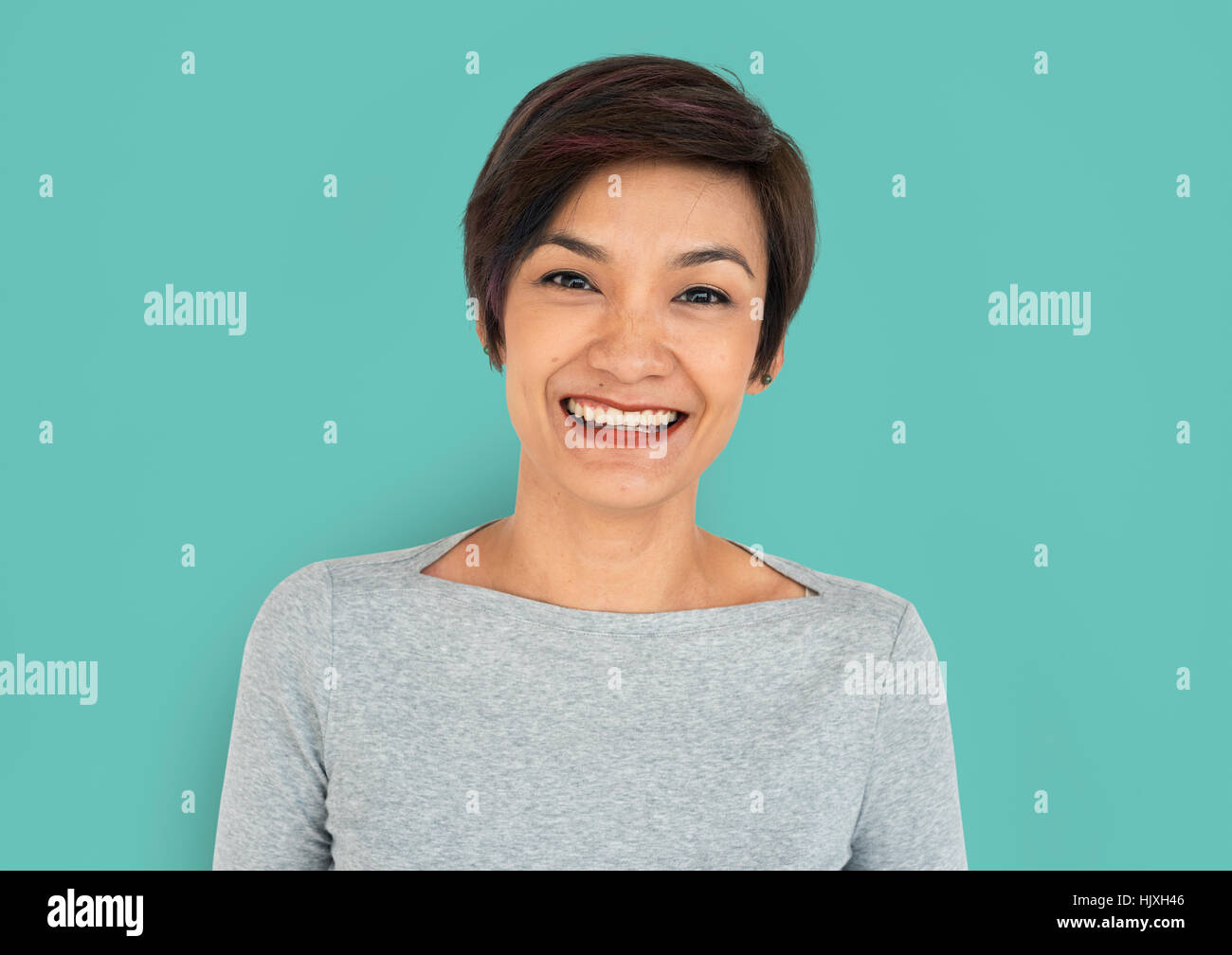 Lady Portrait Studio Shoot Concept Stock Photo - Alamy