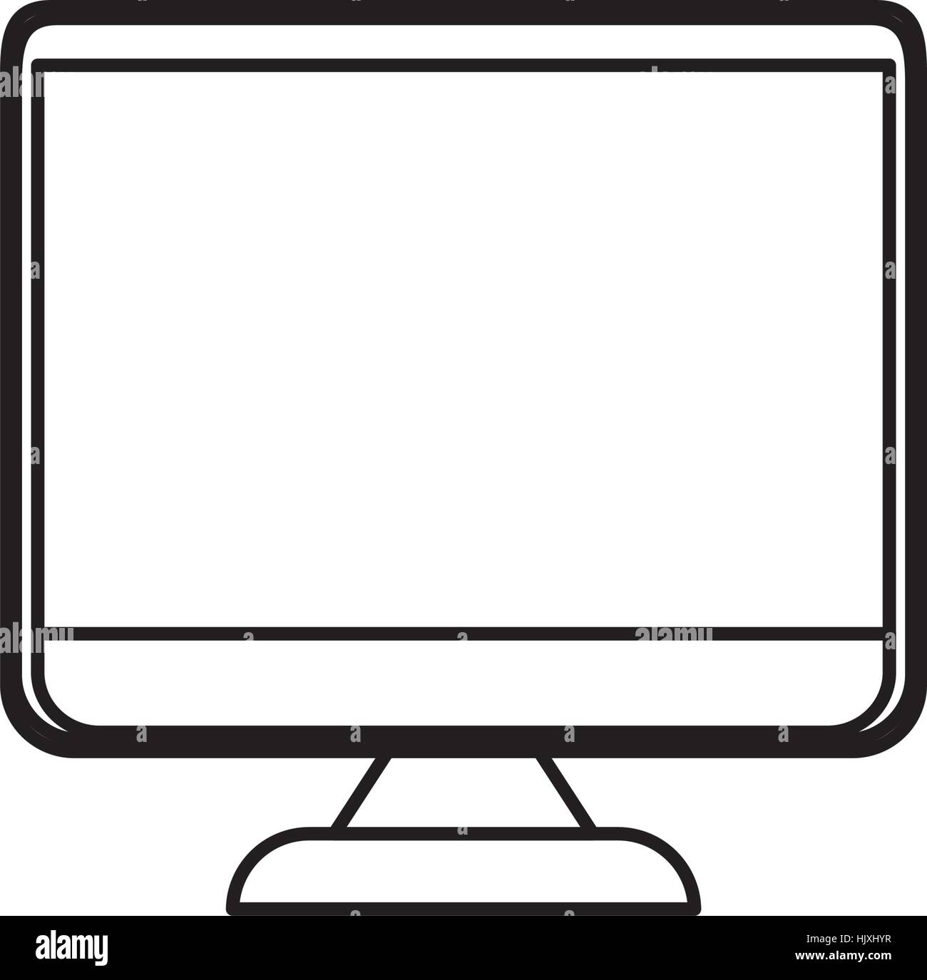 Modern tv media icon vector illustration graphic design Stock Vector ...