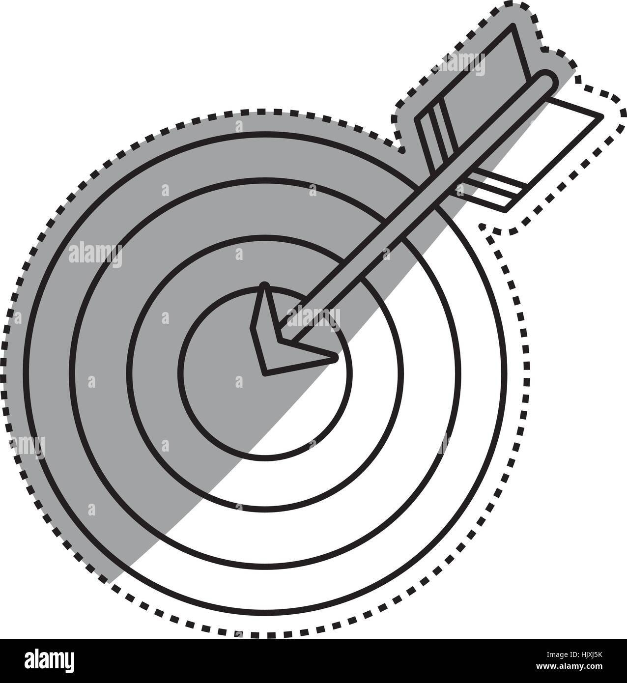 Target dartboard symbol icon vector illustration graphic design Stock ...