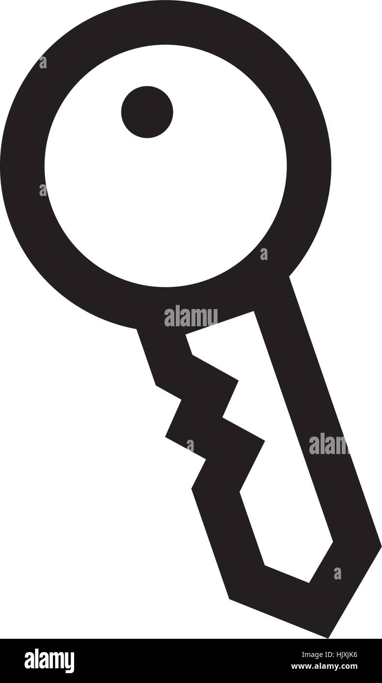 Isolated key lock icon vector illustration graphic design Stock Vector ...