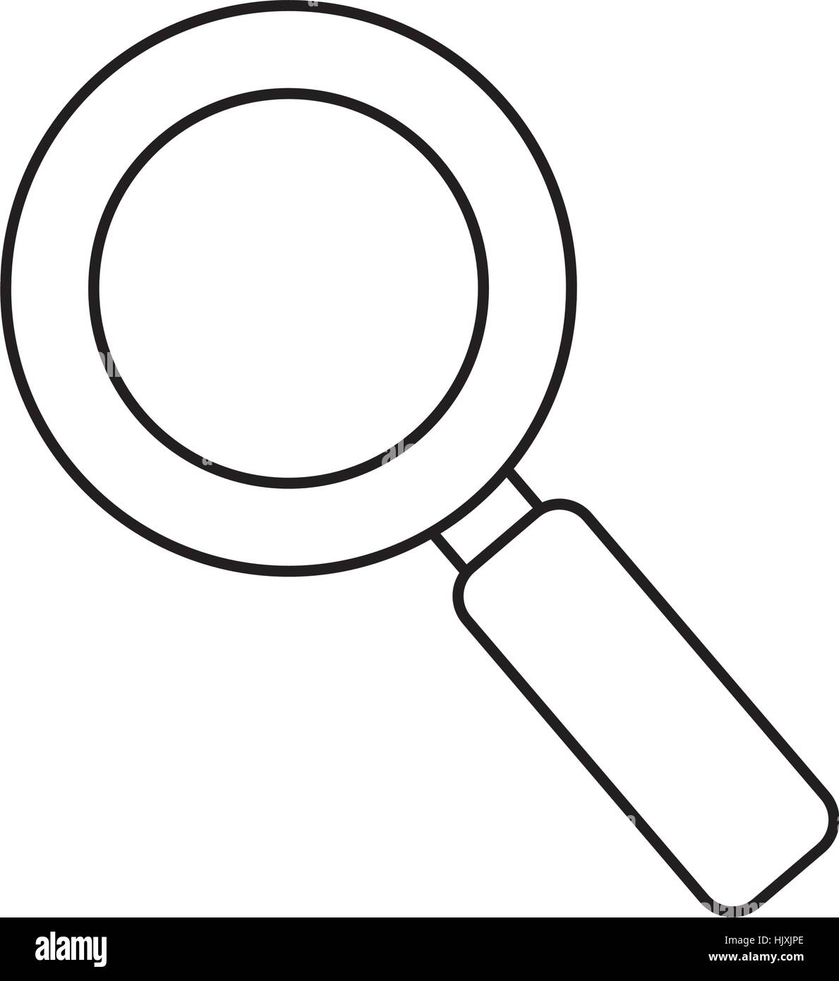 Magnifying glass lupe icon vector illustration graphic design Stock ...