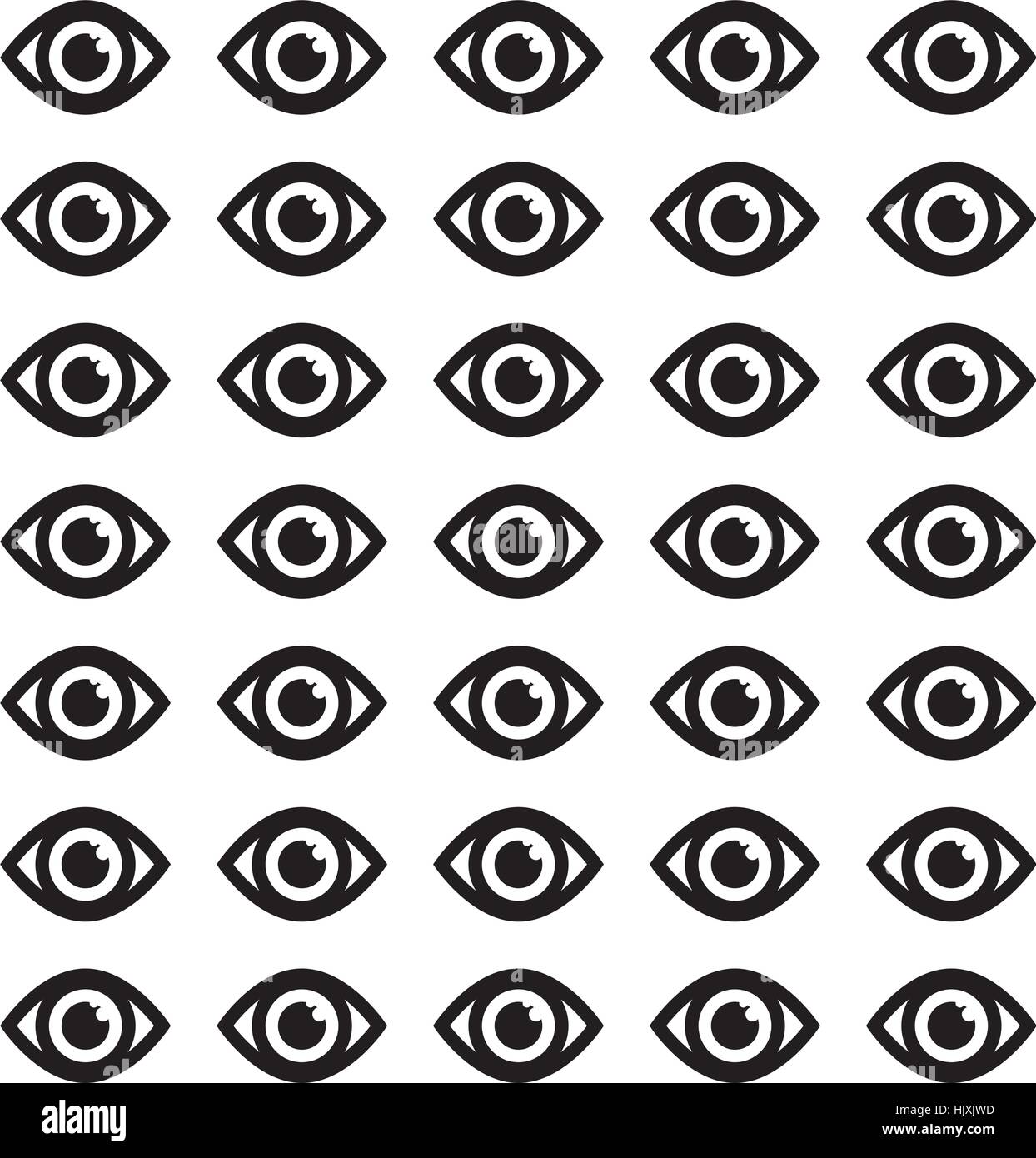 Surveillance eye symbol icon vector illustration graphic design Stock ...