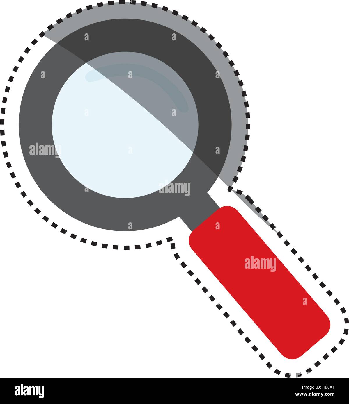 Magnifying glass lupe icon vector illustration graphic design Stock ...
