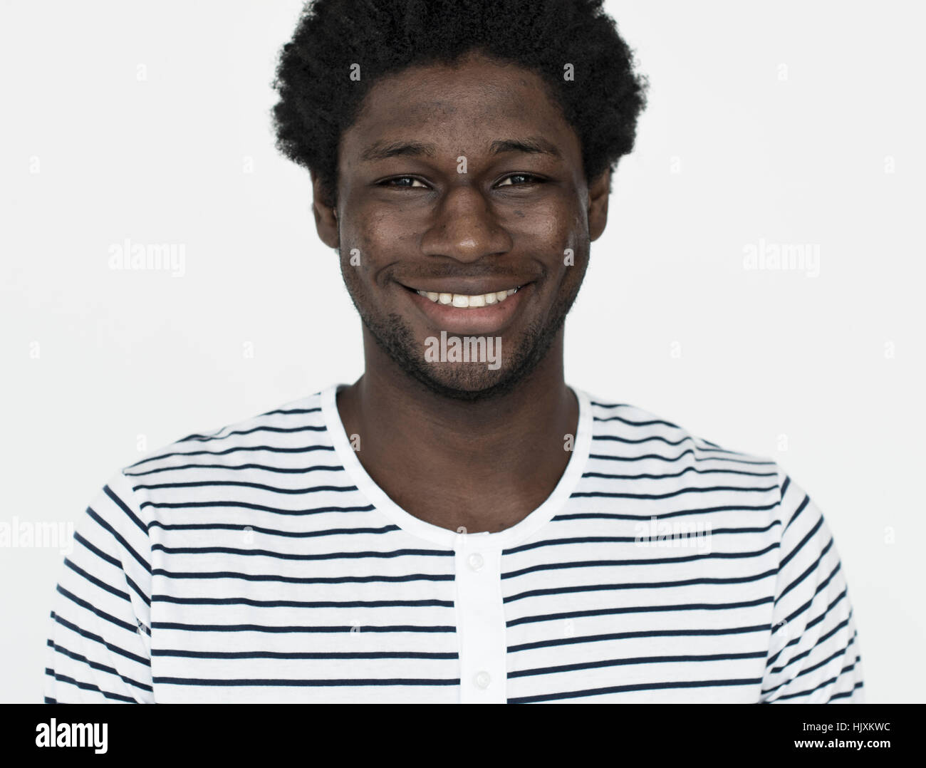 African Man Smiling Happiness Portrait Concept Stock Photo - Alamy