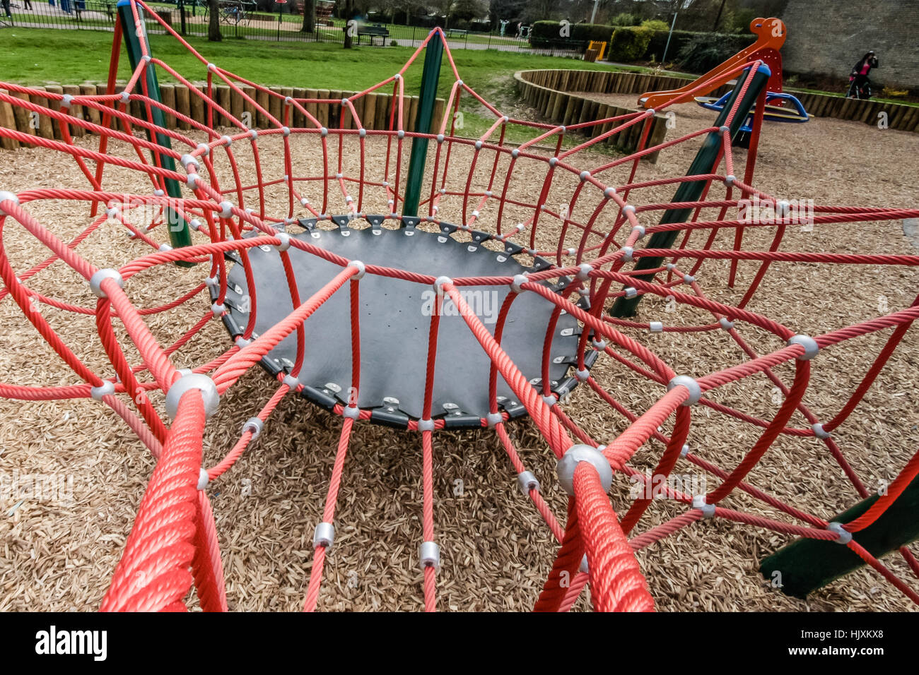 Children's safe play areas Stock Photo - Alamy
