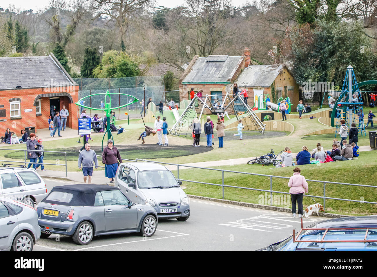 Children's safe play areas Stock Photo - Alamy
