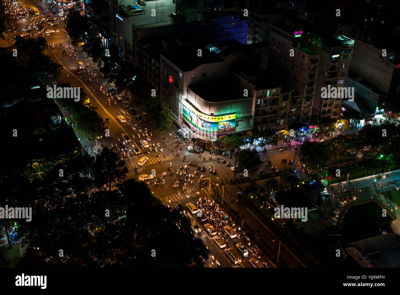 Ho chi minh city streetscape hi-res stock photography and images - Alamy