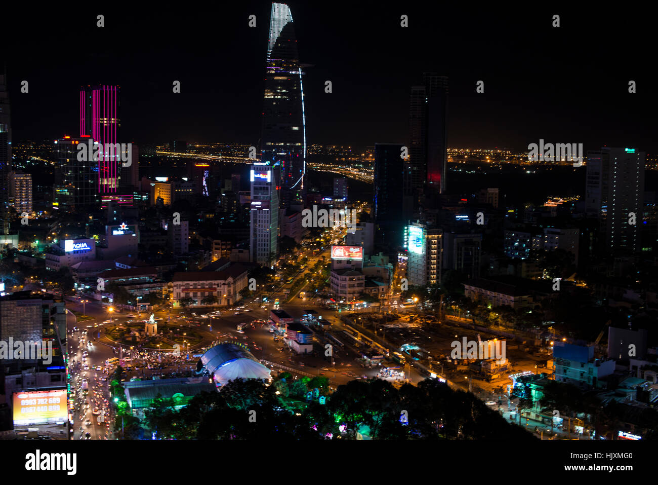 Birds eye view saigon hi-res stock photography and images - Alamy