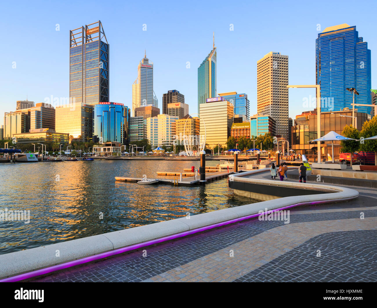 Elizabeth quay perth wa hi-res stock photography and images - Alamy