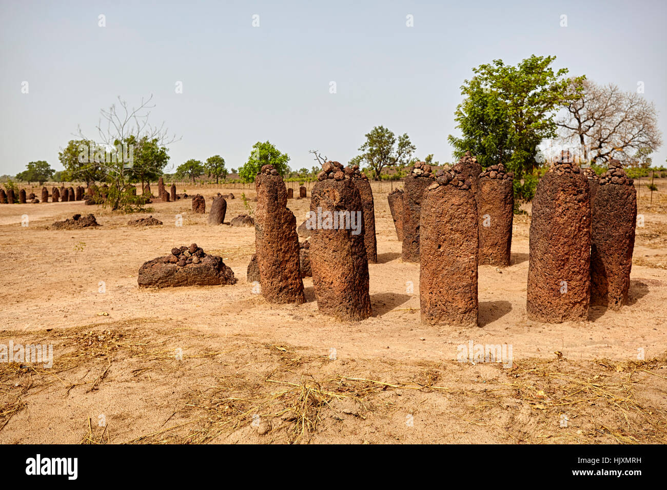 Wassu Stone Circles, UNESCO World Heritage Site, the Gambia, Africa ...