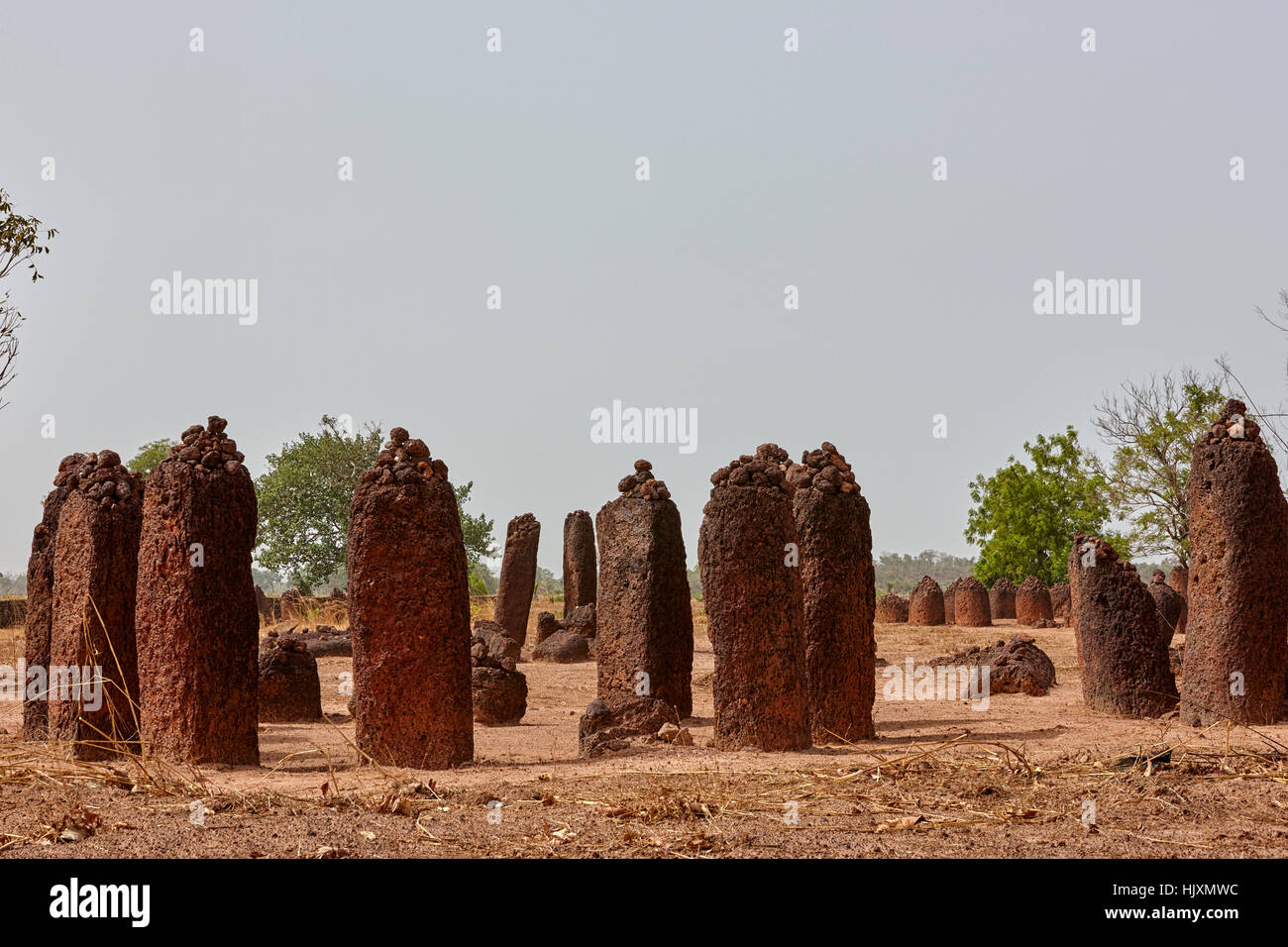 Wassu Stone Circles, UNESCO World Heritage Site, the Gambia, Africa ...