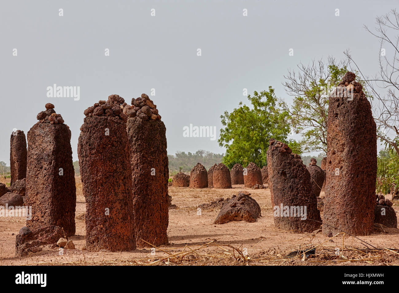 Wassu Stone Circles, UNESCO World Heritage Site, the Gambia, Africa ...