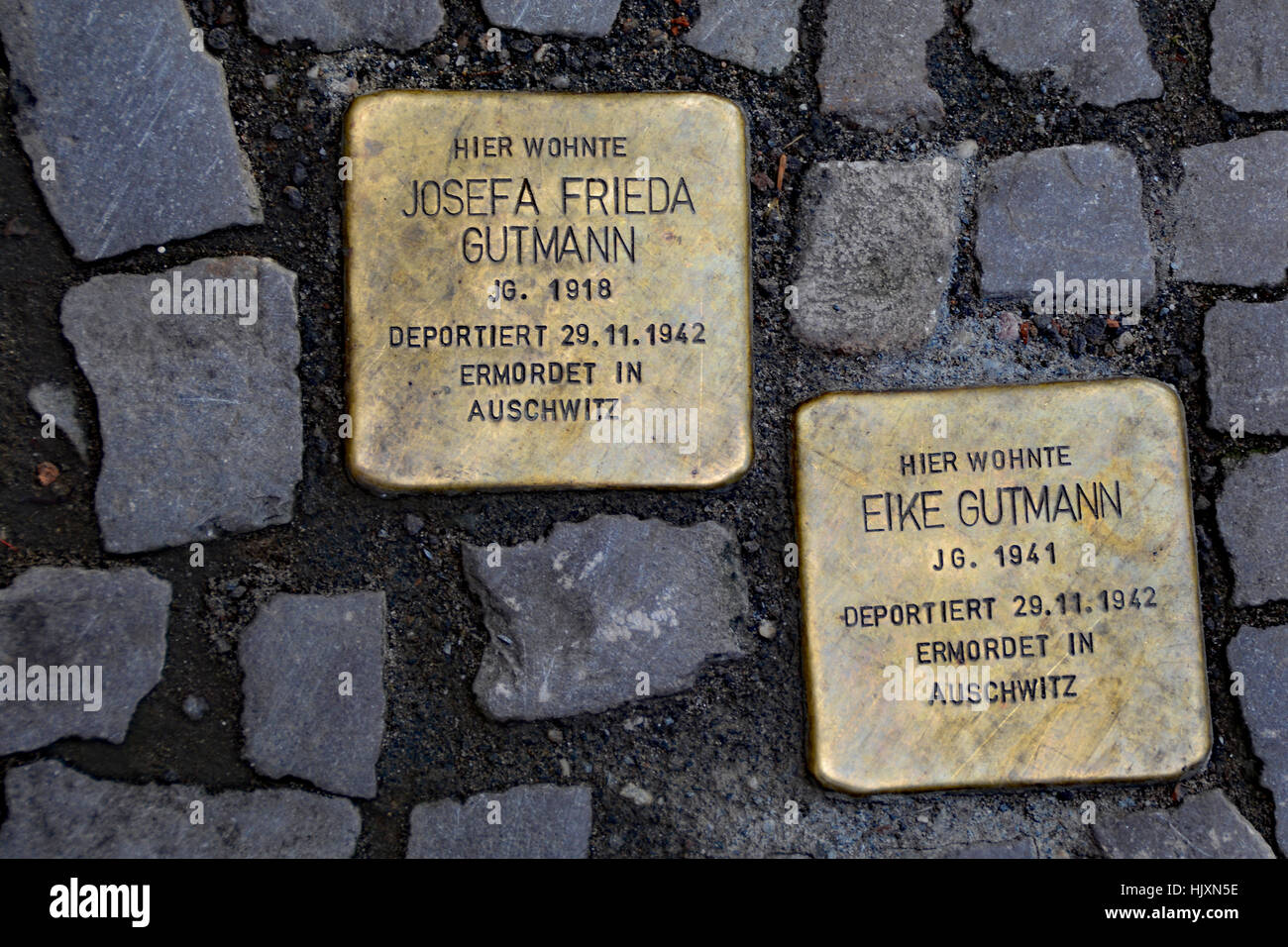 Memorial Plaque Auschwitz Birkenau High Resolution Stock Photography ...
