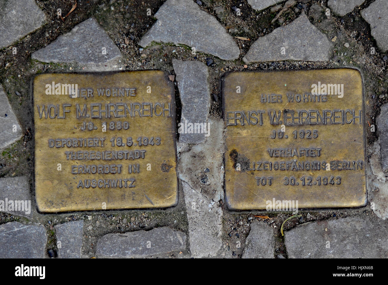 Memorial plaque auschwitz birkenau hi-res stock photography and images ...