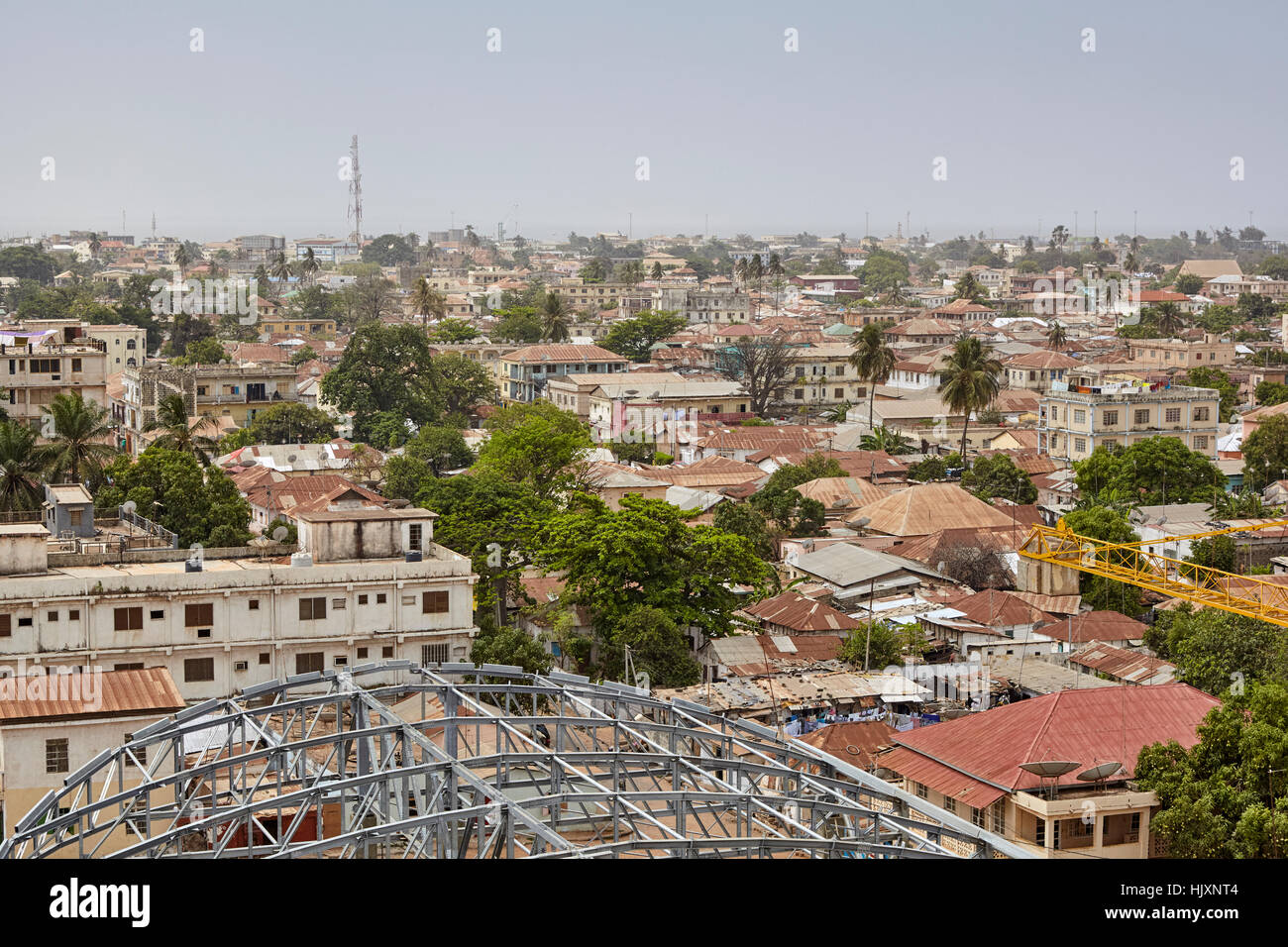Gambia aerial hi-res stock photography and images - Alamy