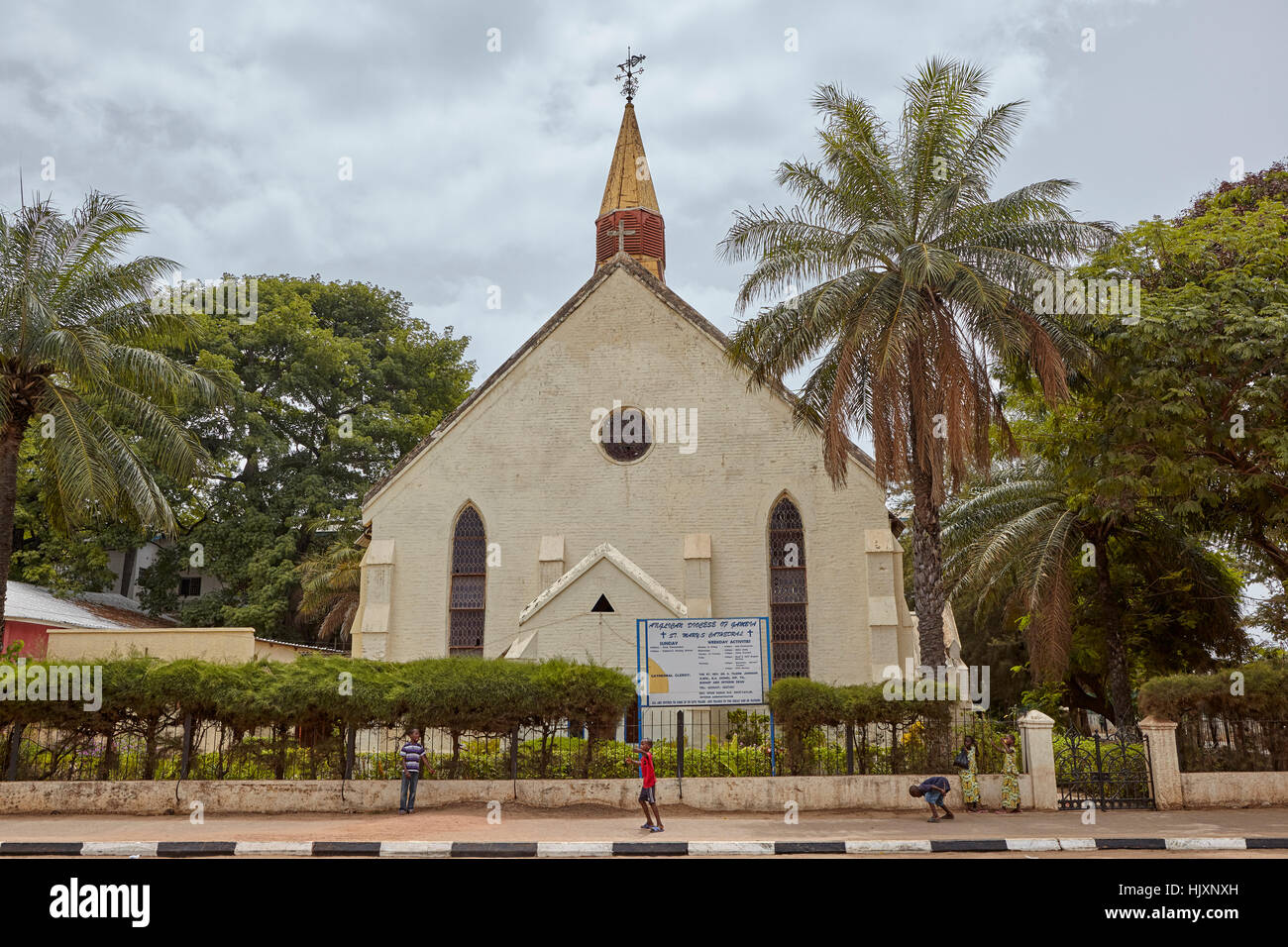 Saint Mary’s Cathedral, Anglican Diocese of Gambia, Banjul, Gambia ...