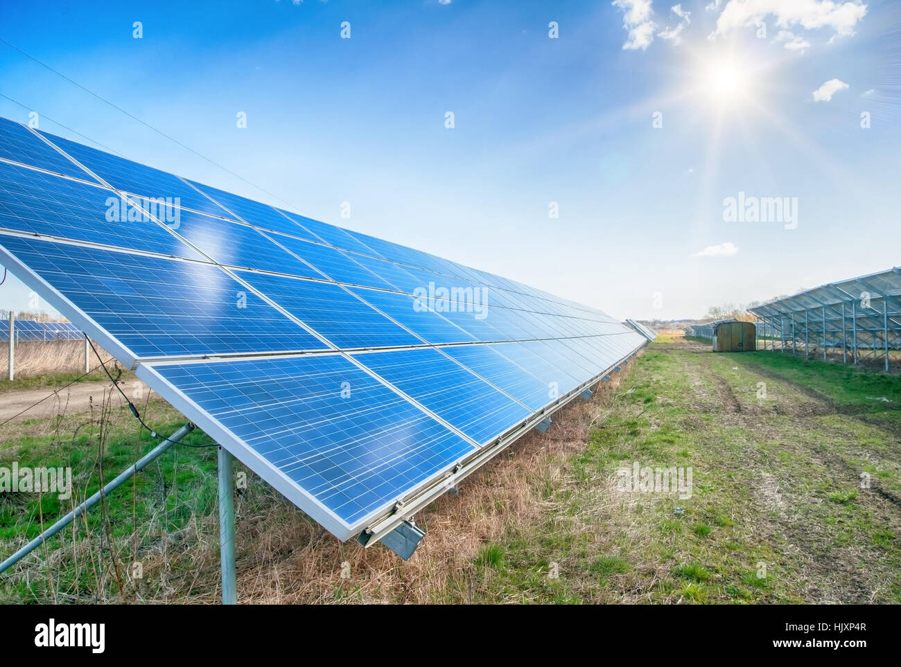 image of a big solar plant Stock Photo - Alamy