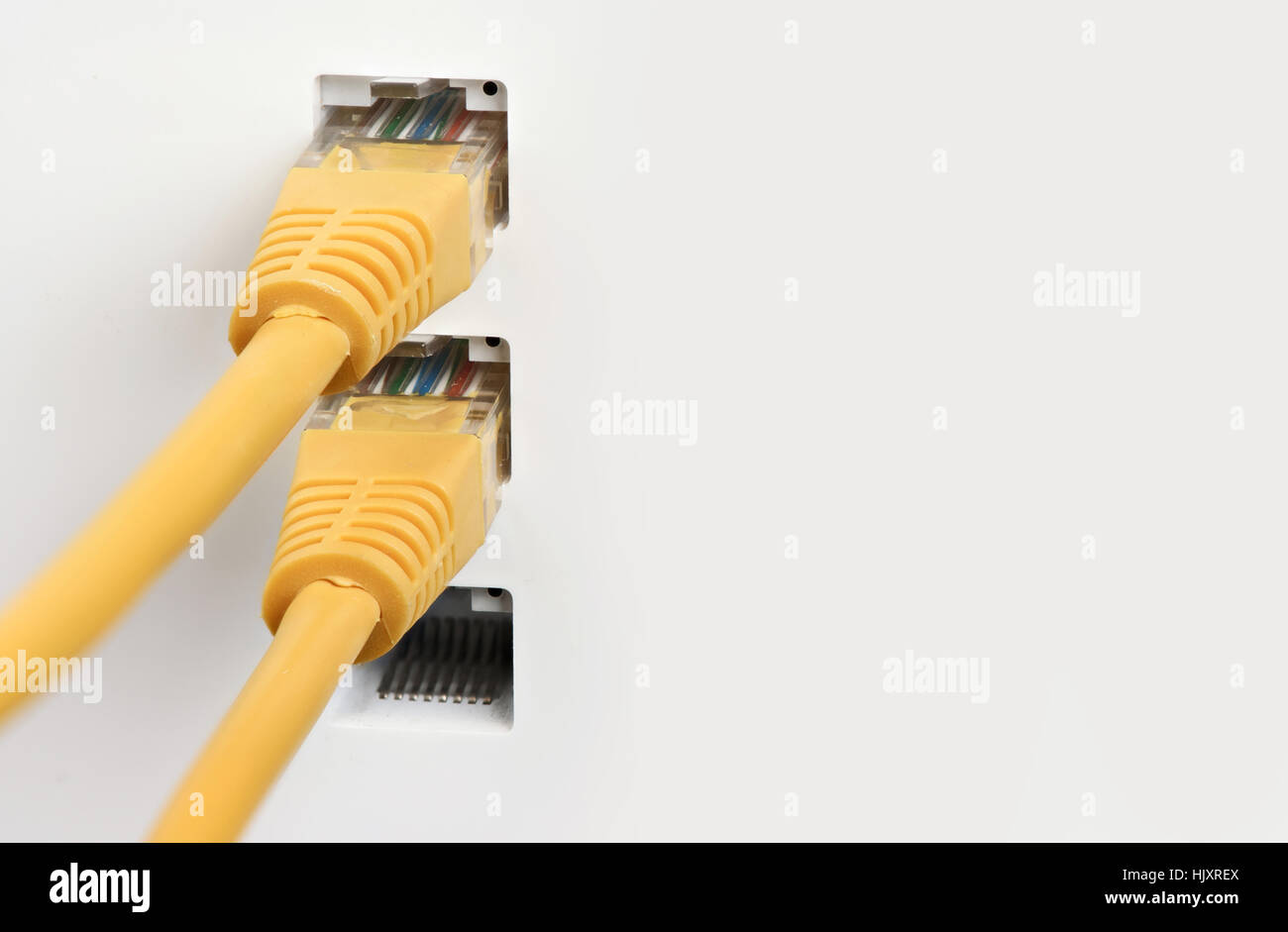 Network switch connected cable rj45 hi-res stock photography and images ...