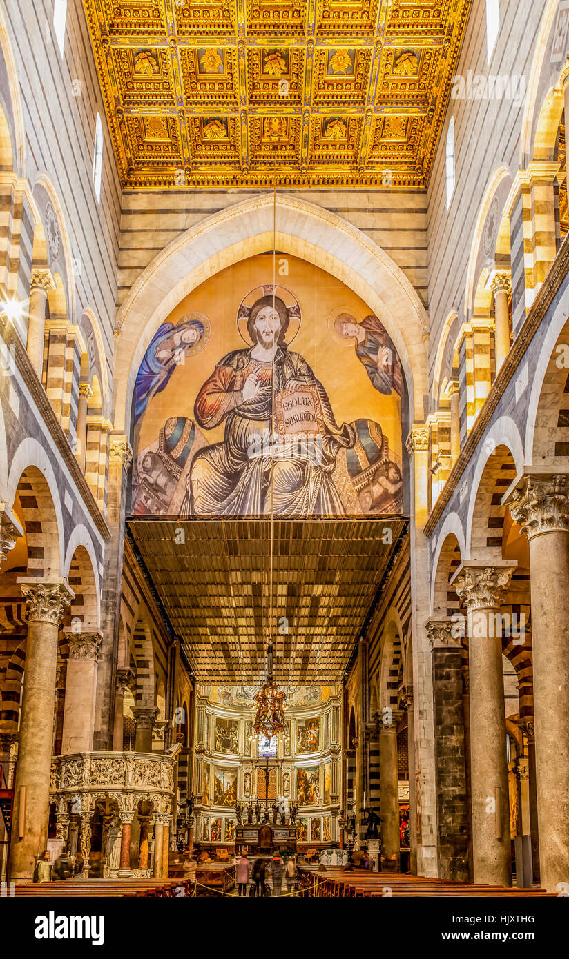 Pisa cathedral altar hi-res stock photography and images - Alamy