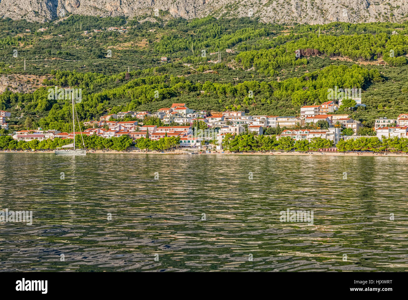 Town center view hi-res stock photography and images - Alamy