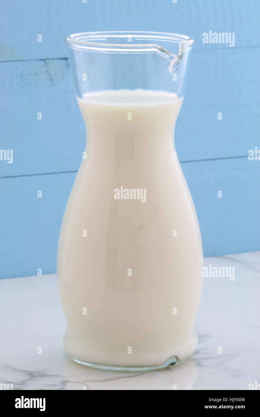 Delicious fresh milk, one of the primary sources of nutrition on ...
