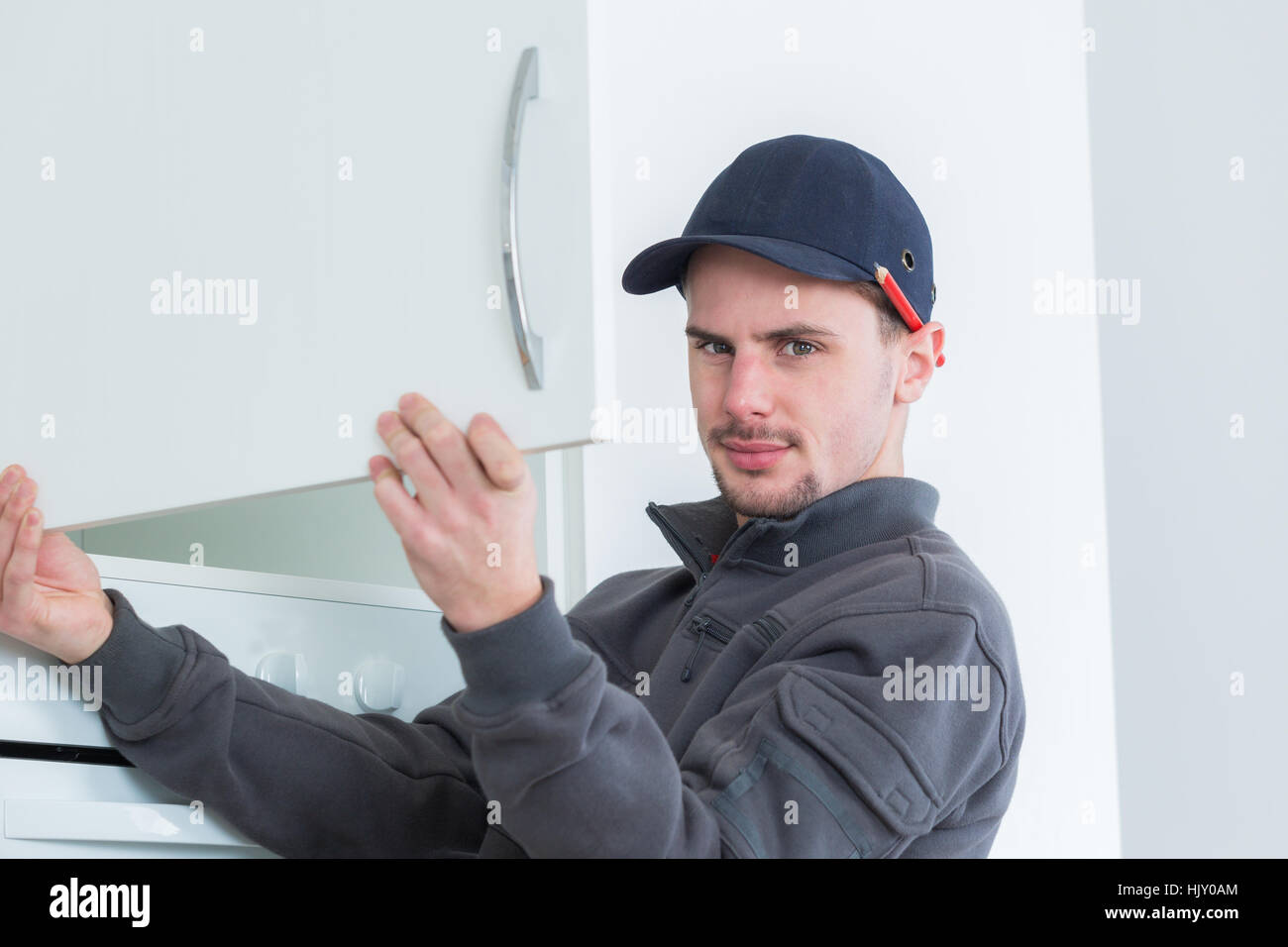 Cupboard man hi-res stock photography and images - Alamy