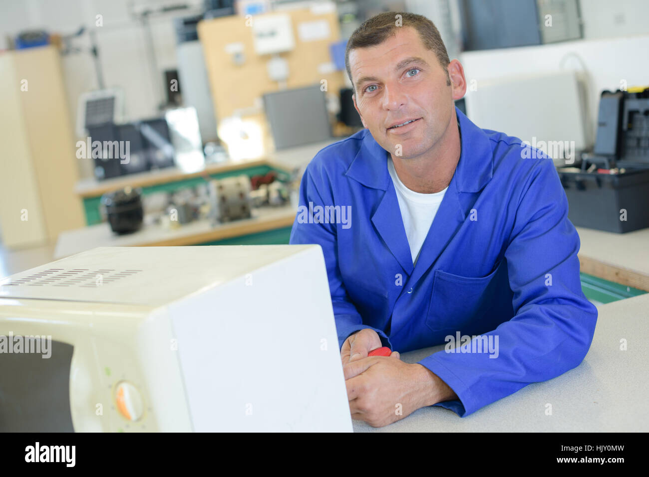technician at work Stock Photo - Alamy