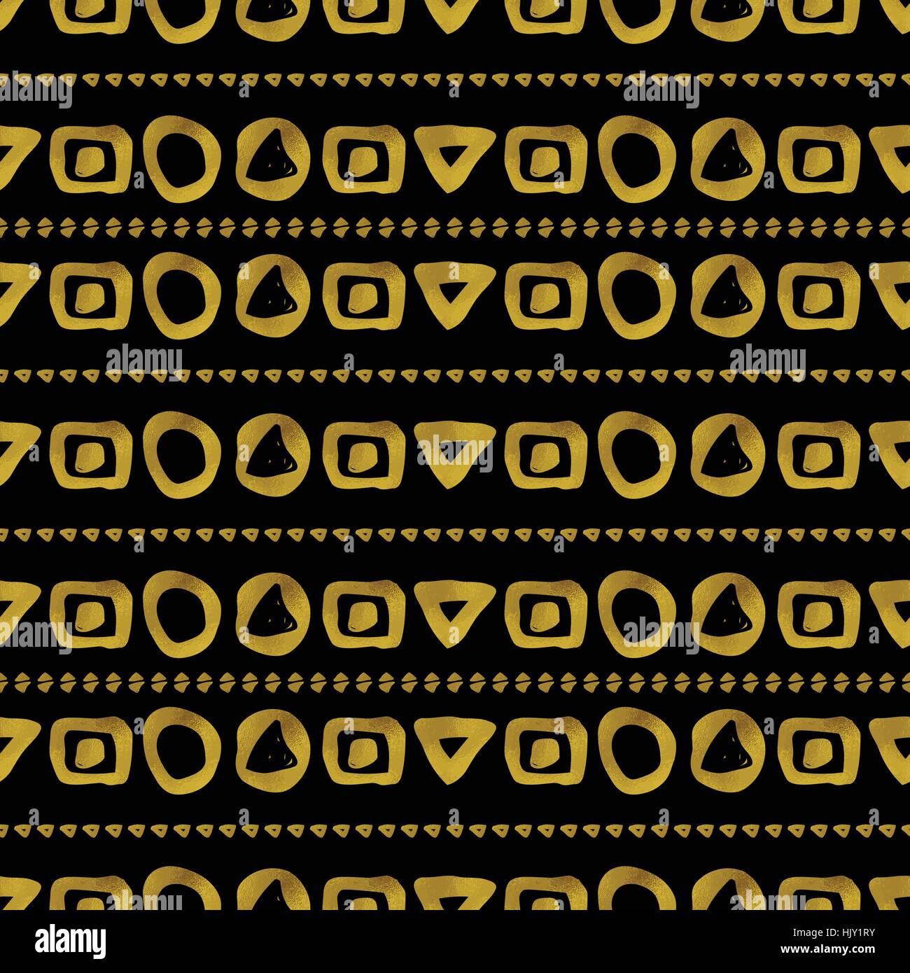Geometric black and gold seamless pattern Stock Vector Image & Art - Alamy