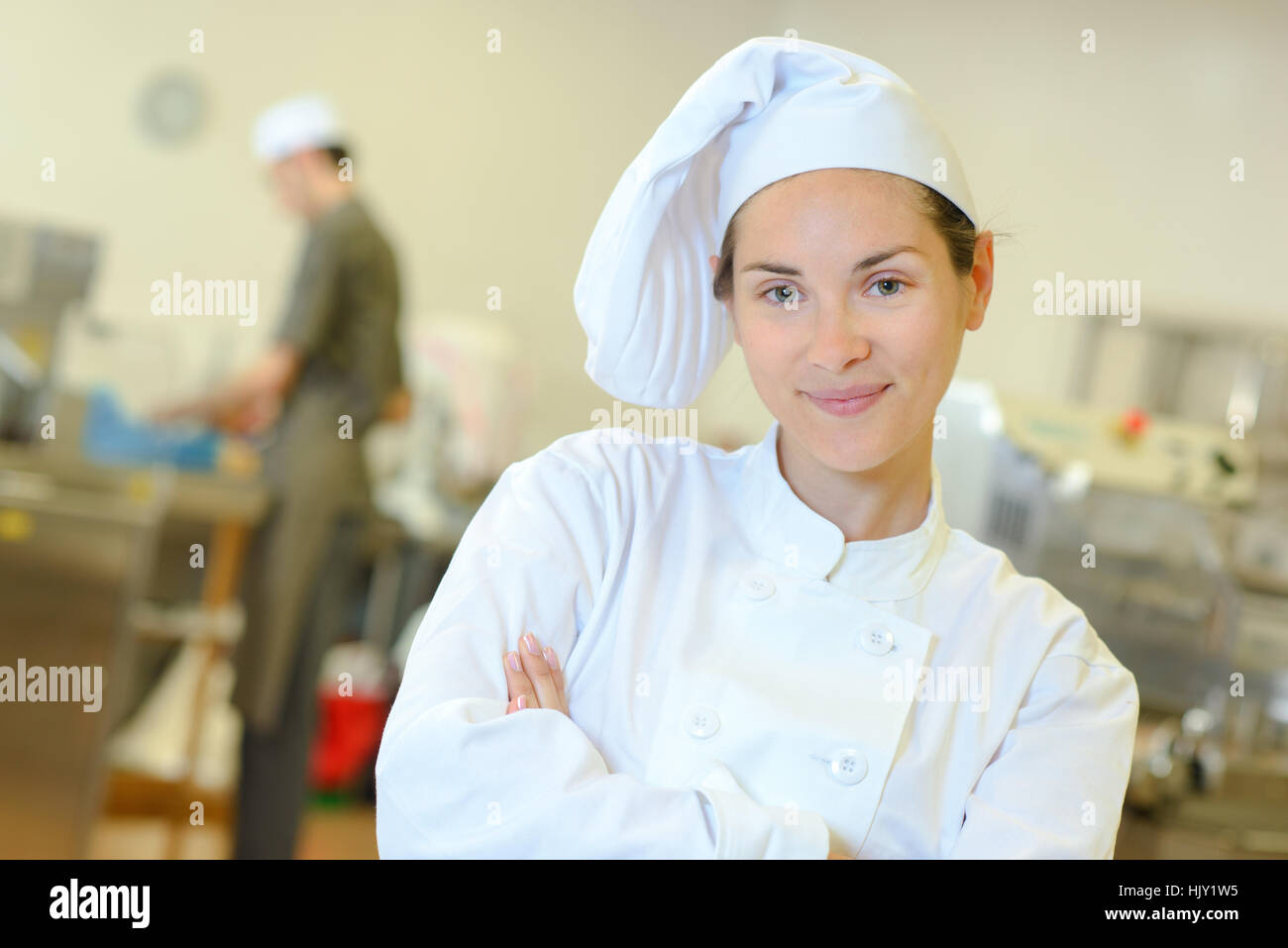 confident young chef Stock Photo - Alamy