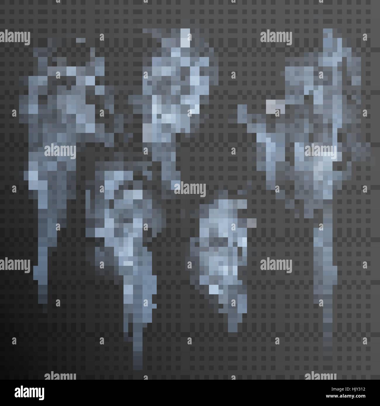 Realistic smoke Stock Vector Images - Alamy