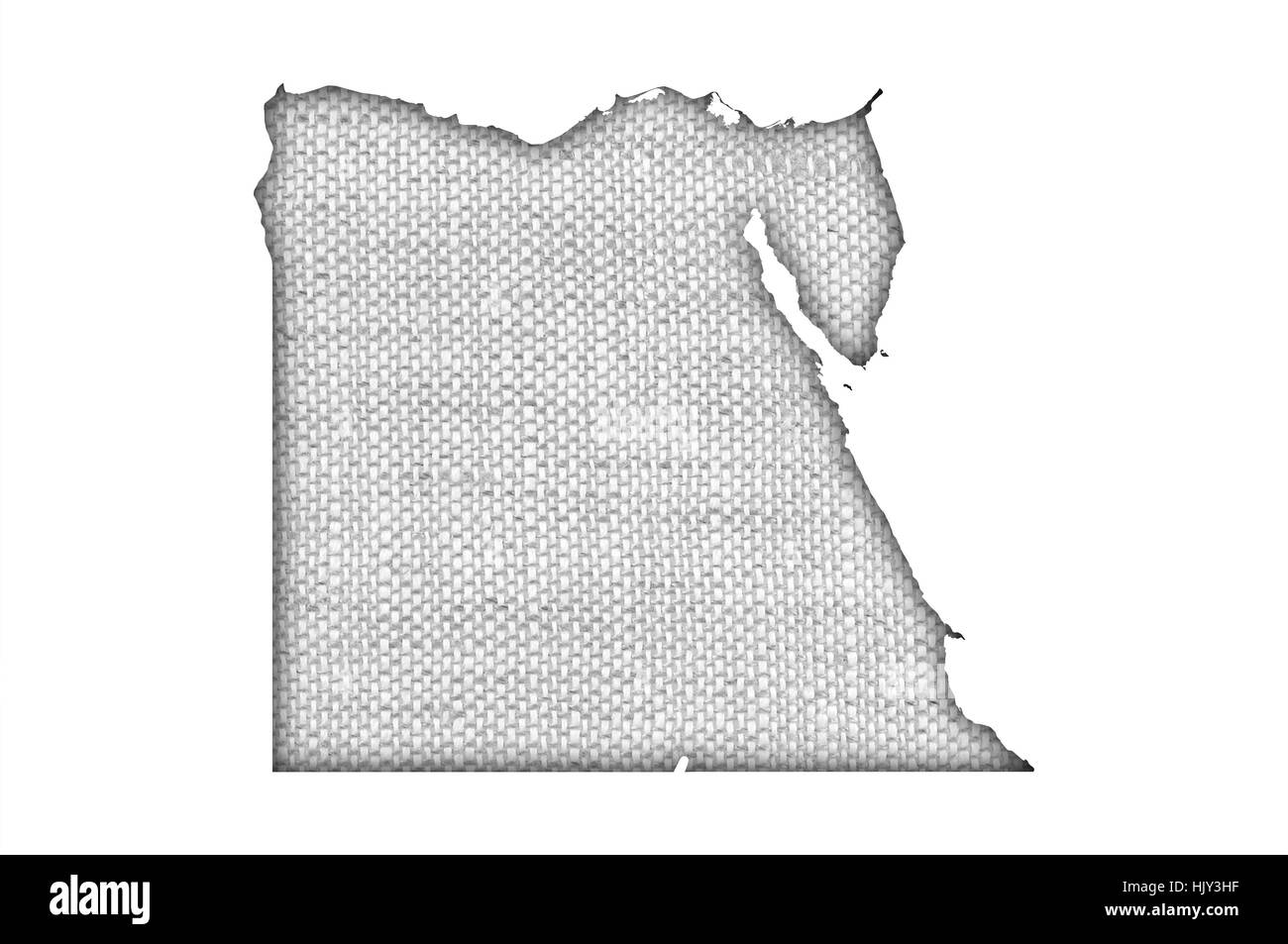 Retro egypt map Cut Out Stock Images & Pictures - Alamy