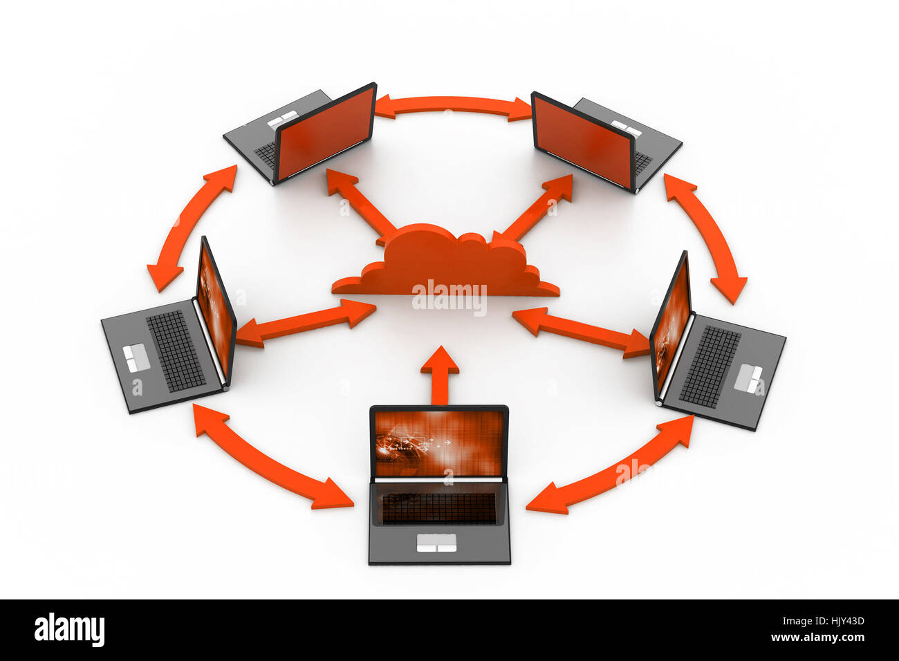 laptop, notebook, computers, computer, PC, cloud, communication ...