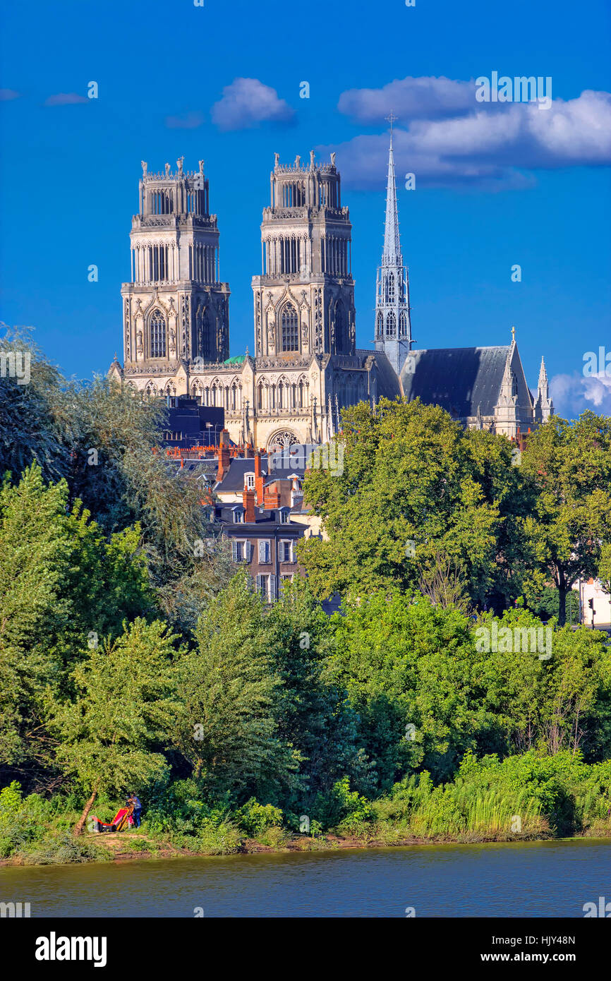 Orleans france river hi-res stock photography and images - Alamy