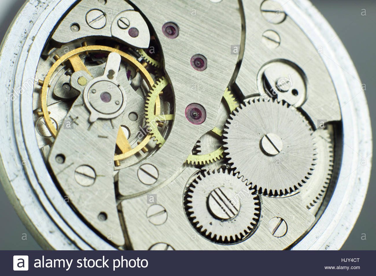 Internal Clock Mechanism High Resolution Stock Photography and Images ...