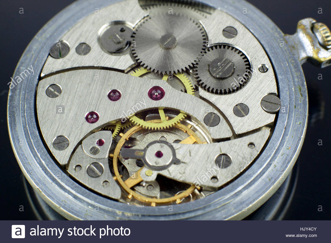 Internal Clock Mechanism High Resolution Stock Photography and Images ...
