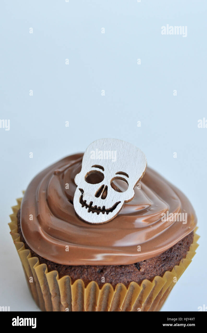 skull, halloween, skeleton, monster, coffee, muffin, dessert, chocolate ...
