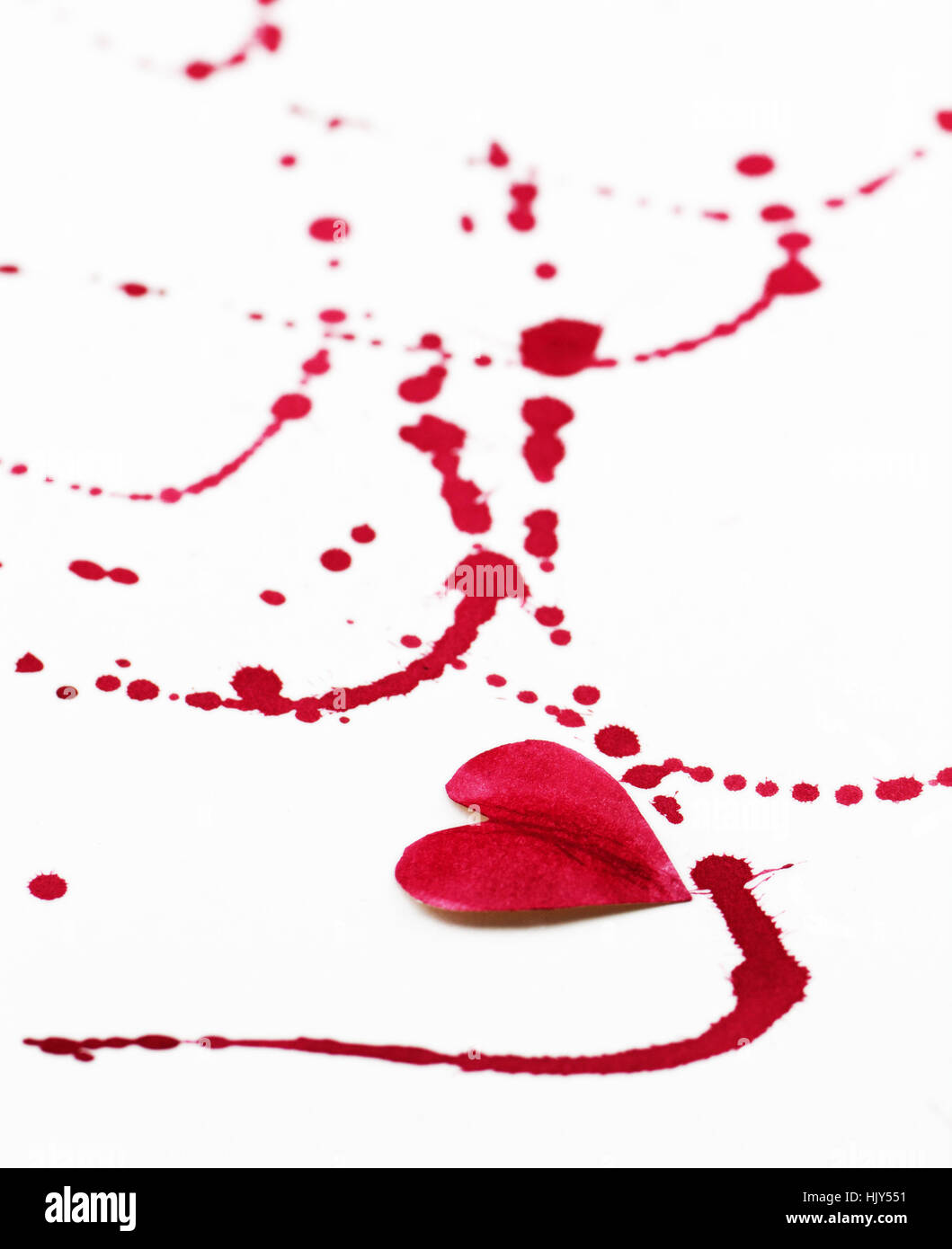 art, colour, paint, color, sheet of paper, paper, heart, backdrop ...