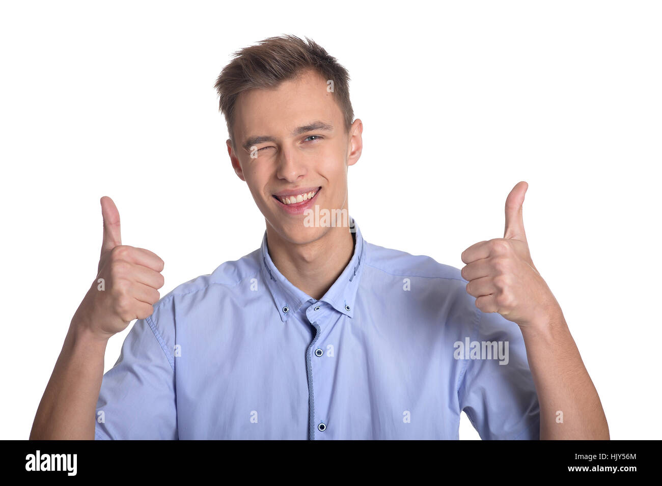 young man making facial expression Stock Photo - Alamy