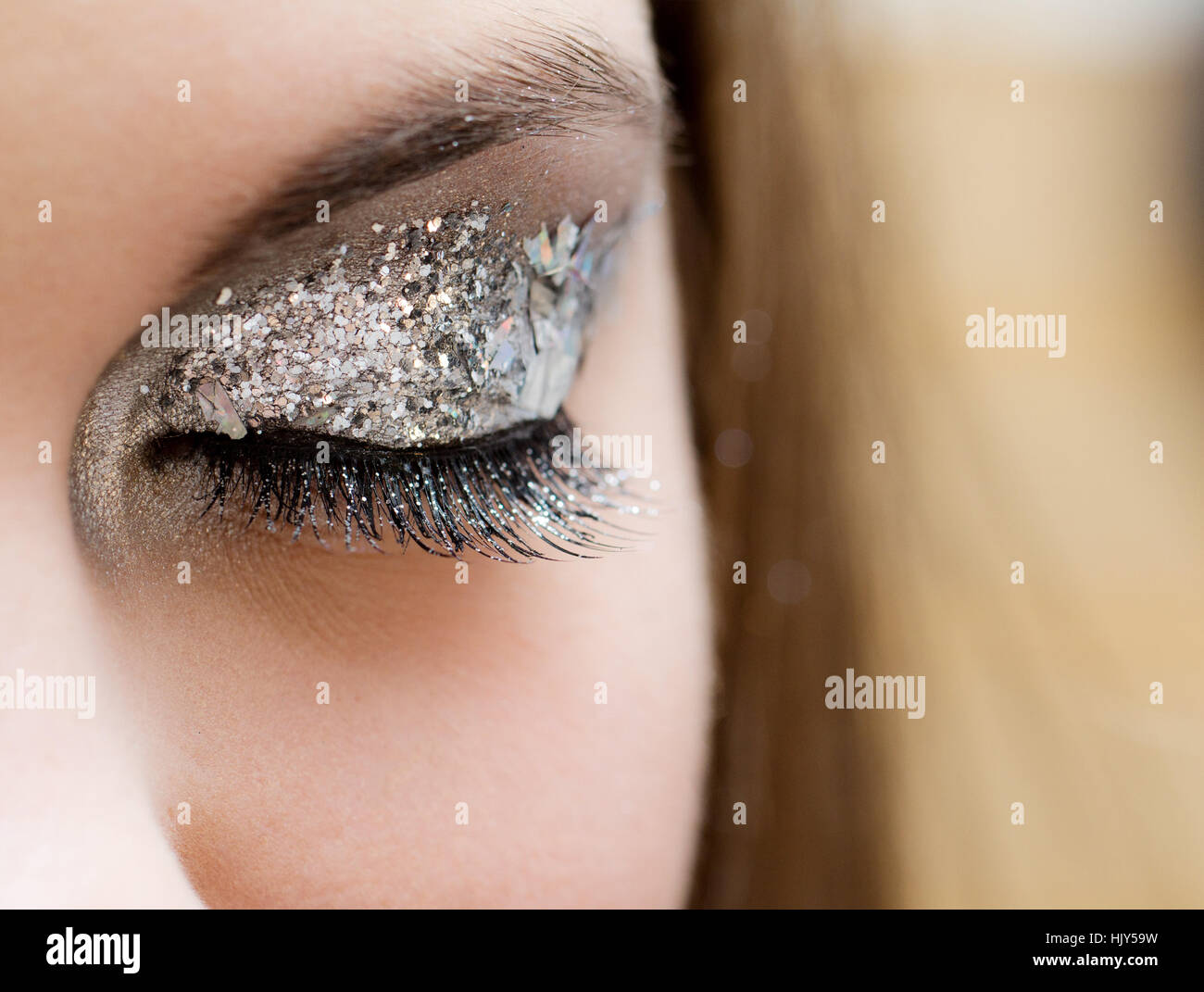 female, face, portrait, eye, organ, silver, makeup, eyelid, make up ...